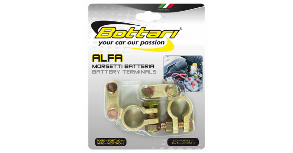 Battery Terminals 6/12 V — 2 Universal Clamps