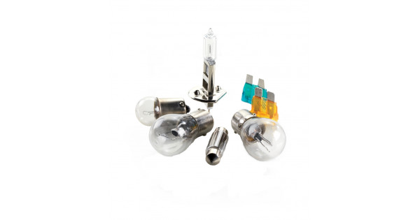Halogen H1 bulb kit complete with fuses "GRAND H1"
