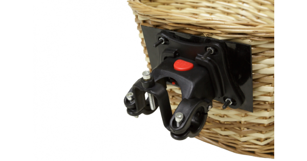 Front basket "DUAL", light brown